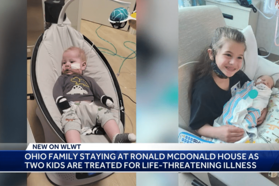 One family. Two critically ill children. - Ronald McDonald House Charities of Greater Cincinnati